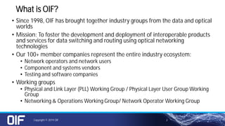OIF CIOE Presentation, Junjie Li | PPT