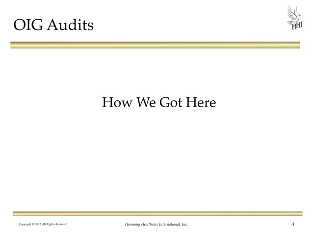 The OIG Audits Are Here - Specific Actions Required | PPTX