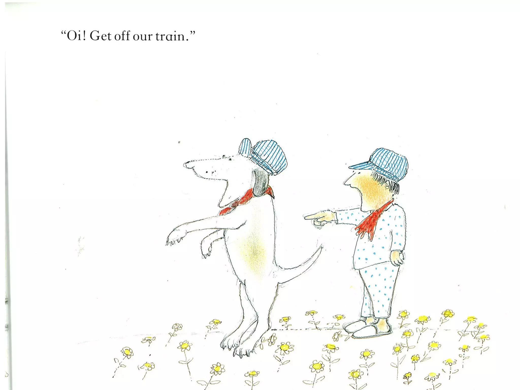 Oi get off our train | ODP