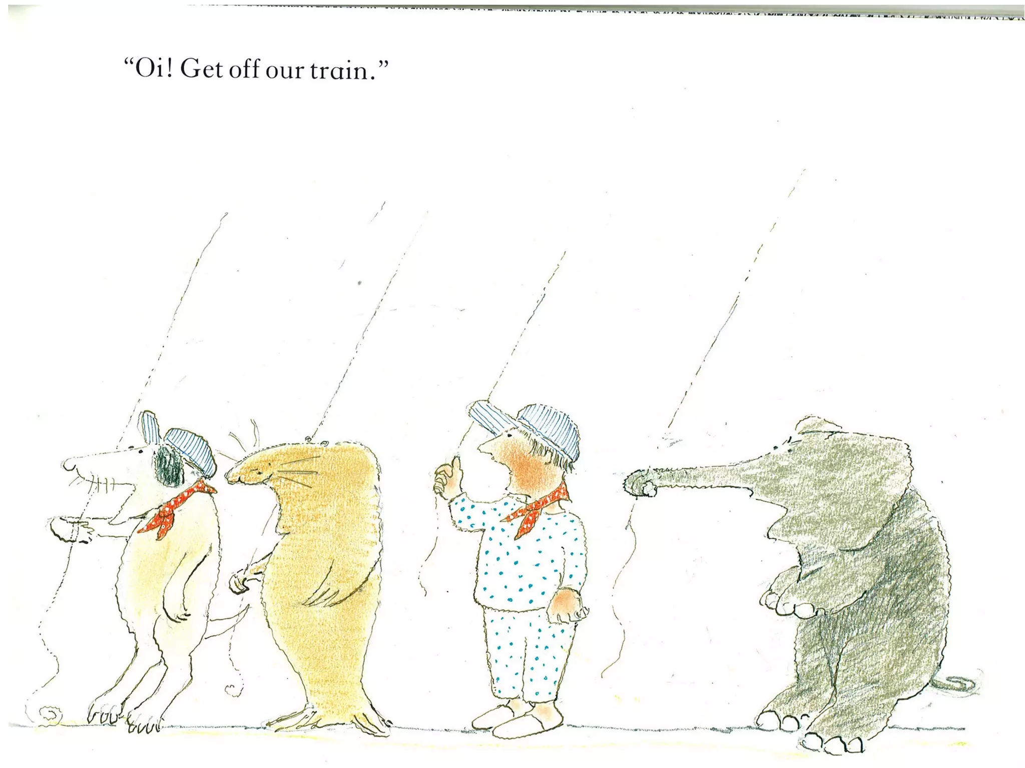 Oi get off our train | ODP