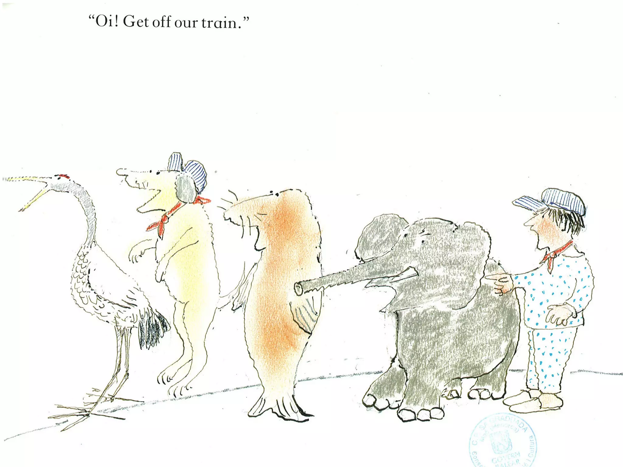 Oi get off our train | ODP