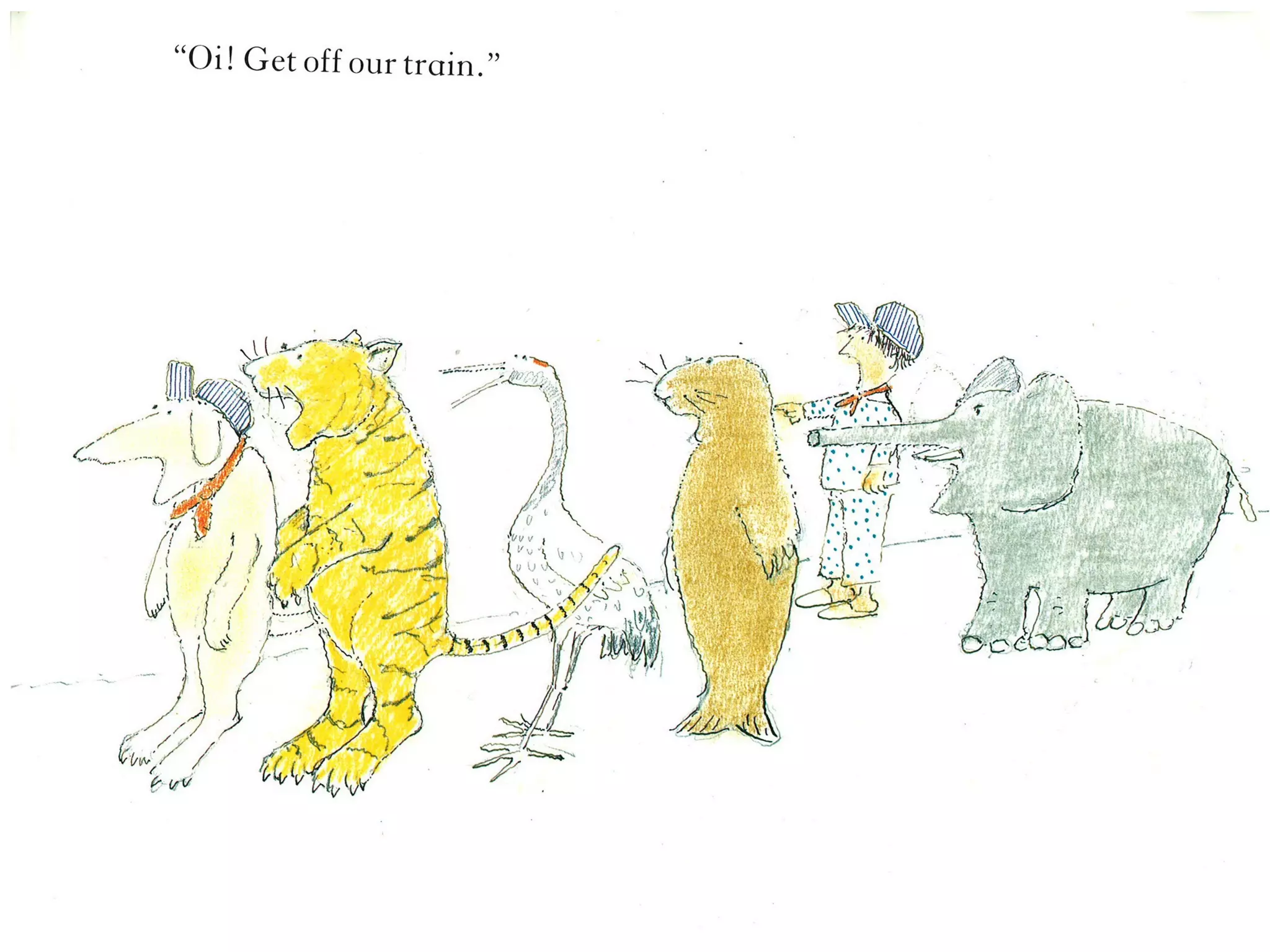 Oi get off our train | ODP