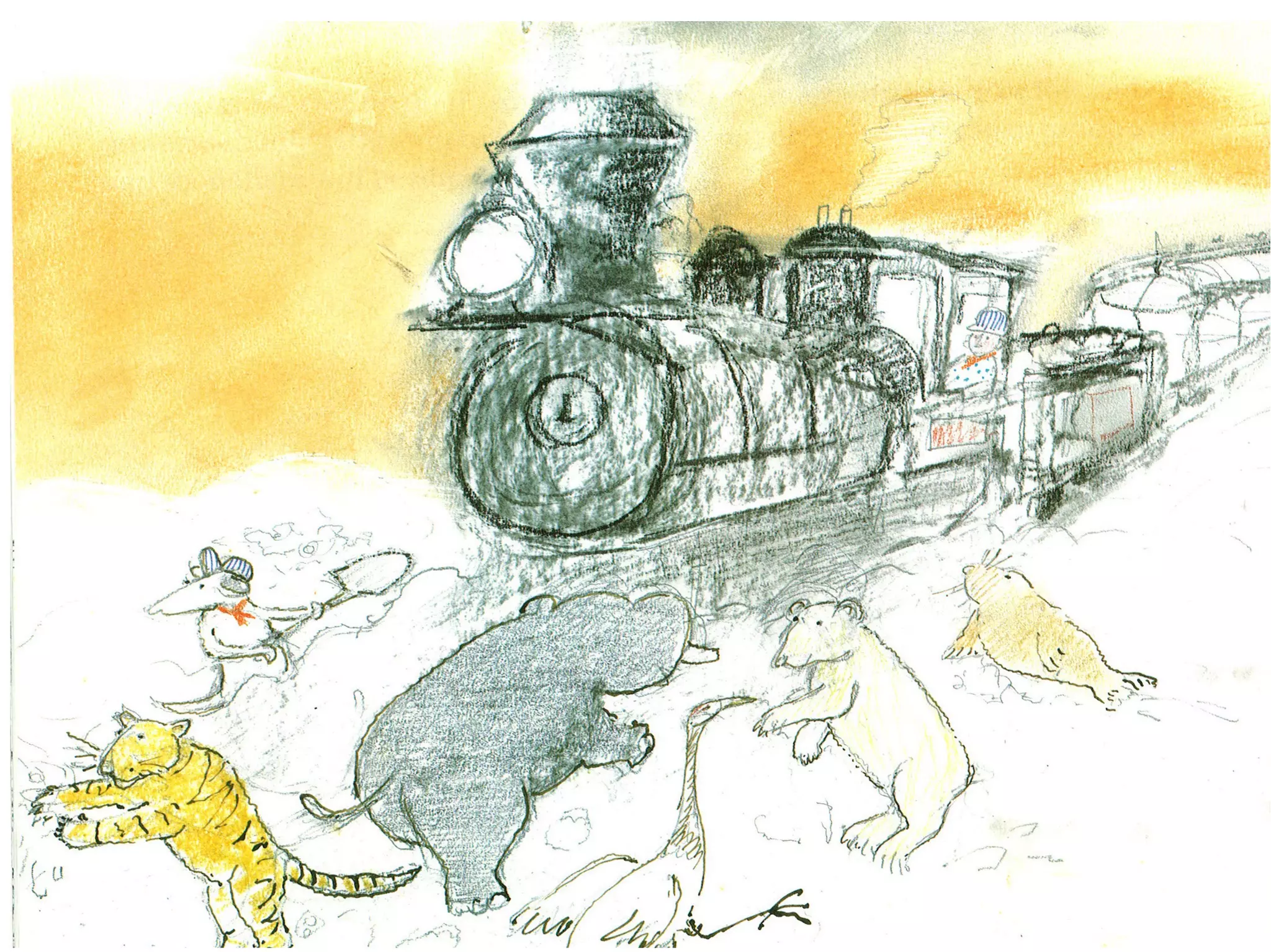 Oi get off our train | ODP