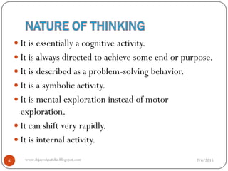 Thinking and reasoning | PPT