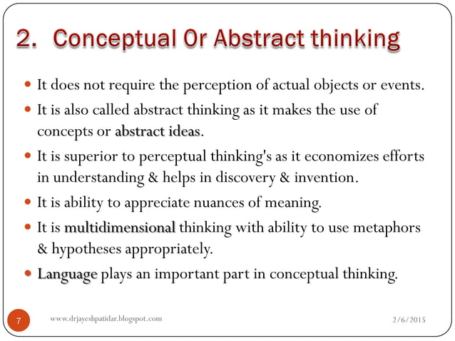 Thinking and reasoning | PPT