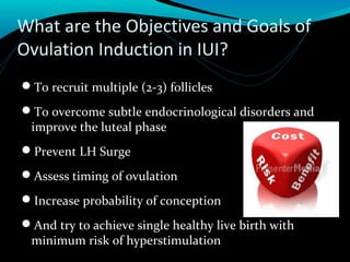 Ovulation induction in IUI | PPT