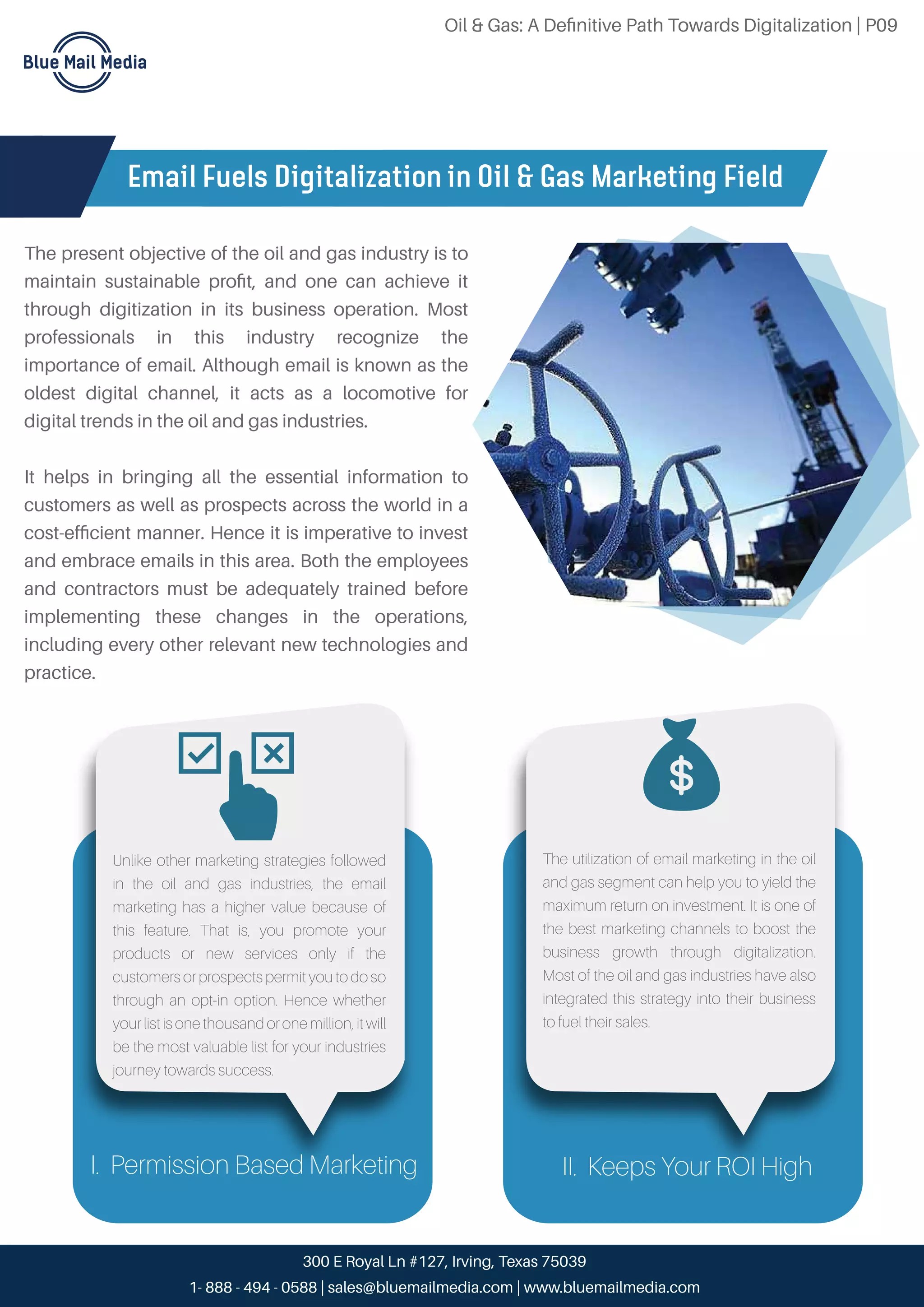 Digitalization in the Oil and Gas industry | PDF