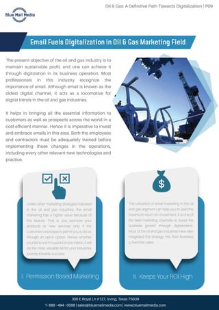 Digitalization in the Oil and Gas industry | PDF