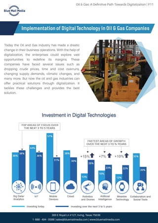 Digitalization in the Oil and Gas industry | PDF