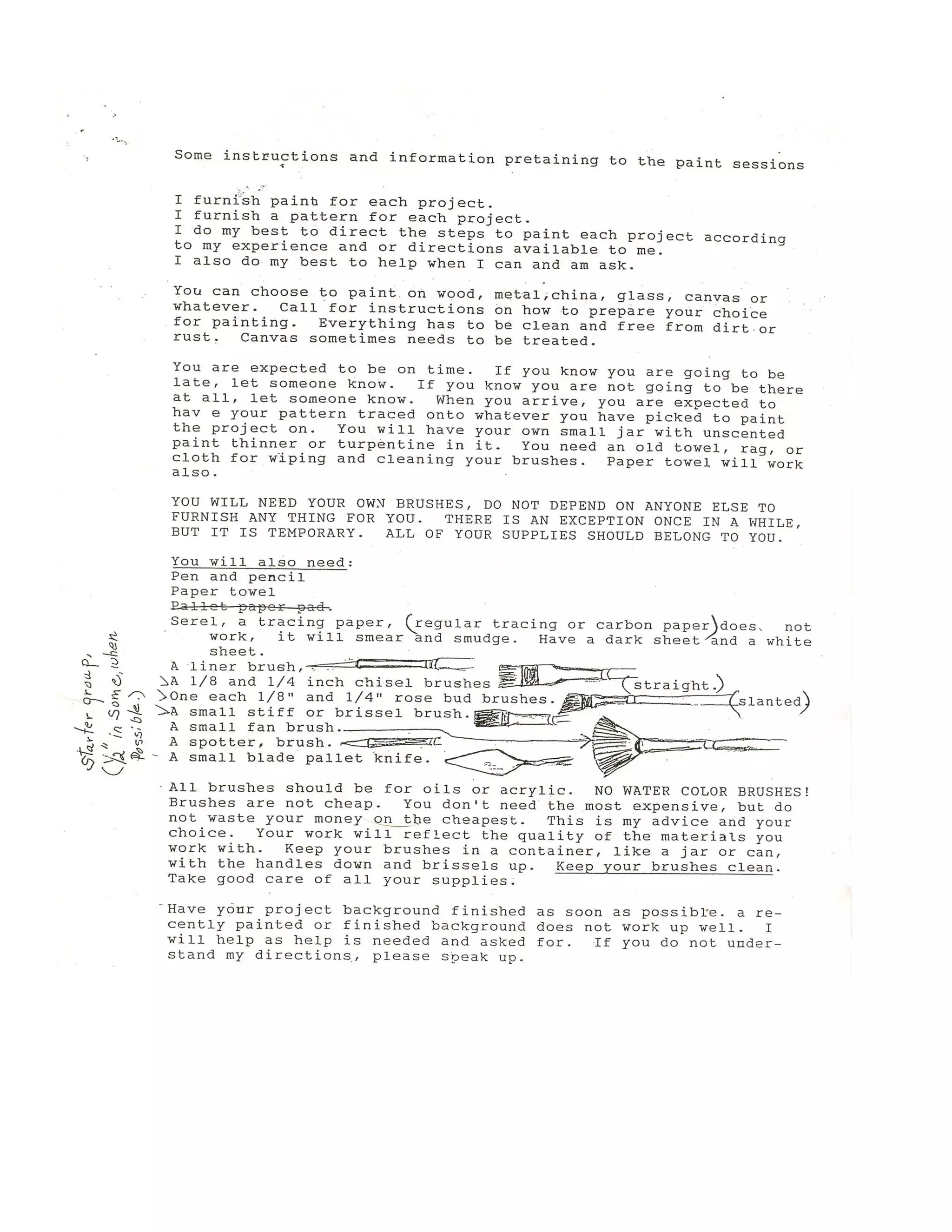 Oil Painting Patterns Supplies | PDF