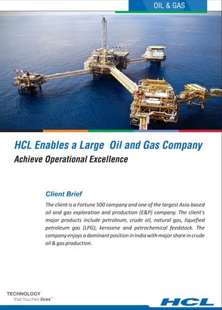 Case Study: Oil & Gas | PDF