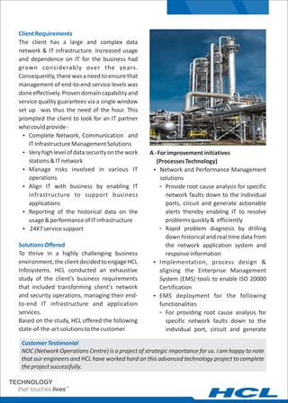 Case Study: Oil & Gas | PDF