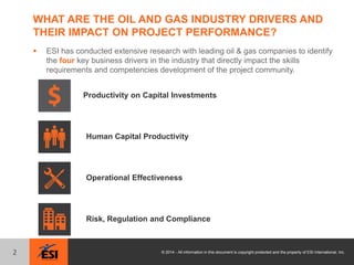 Oil and Gas Project Management Training Solutions | PDF
