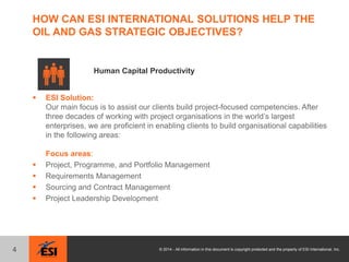 Oil and Gas Project Management Training Solutions | PDF