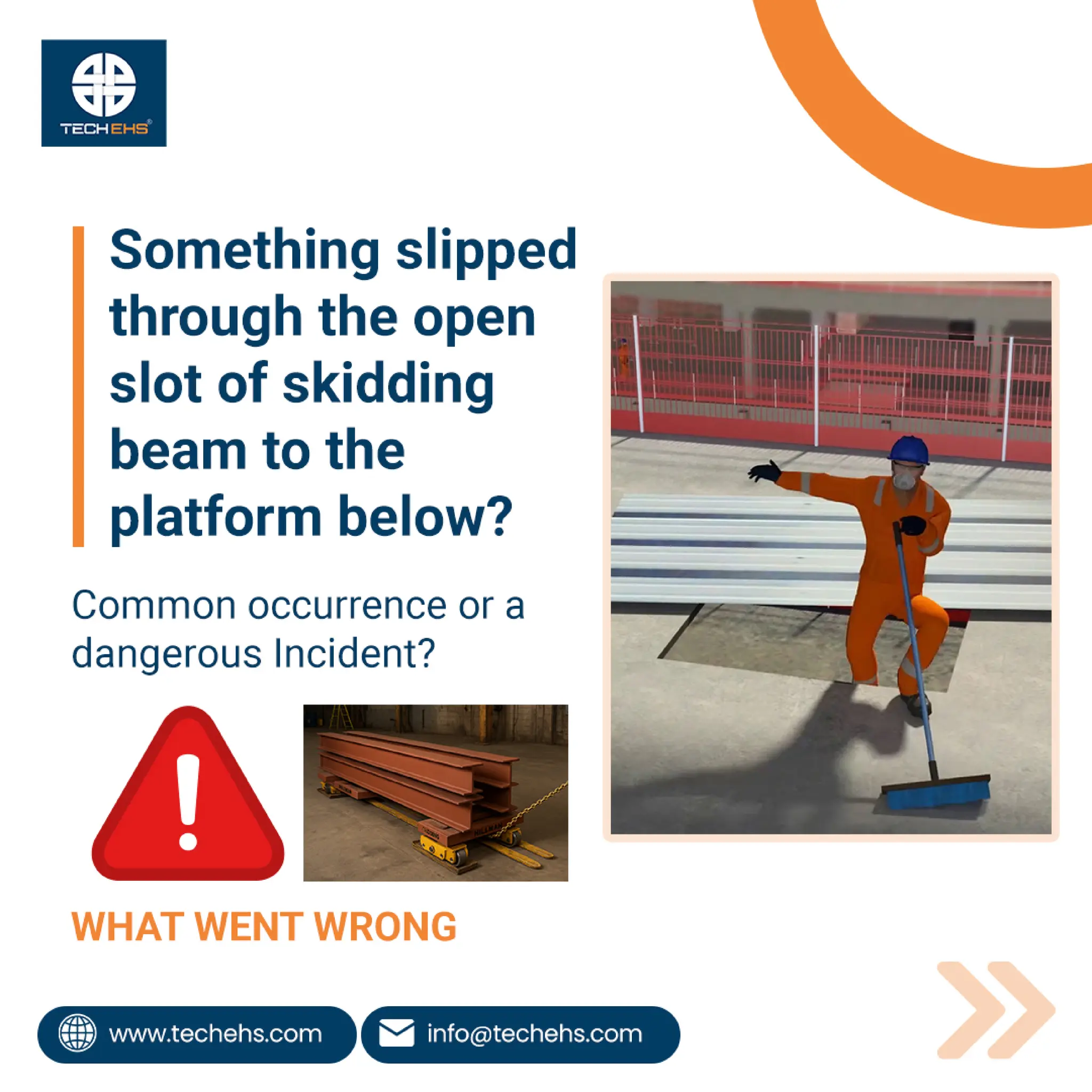 A falling object incident- TECH EHS Solution | PDF