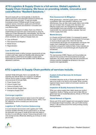 Oil and gas logistics | PDF | Logistics | Business