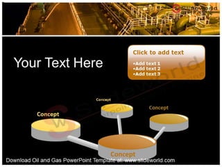 Oil and Gas PowerPoint Template – Slide World | PPTX