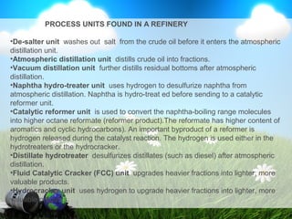 Oil and gas refinery | PPT
