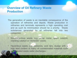 Oil and gas refinery | PPT