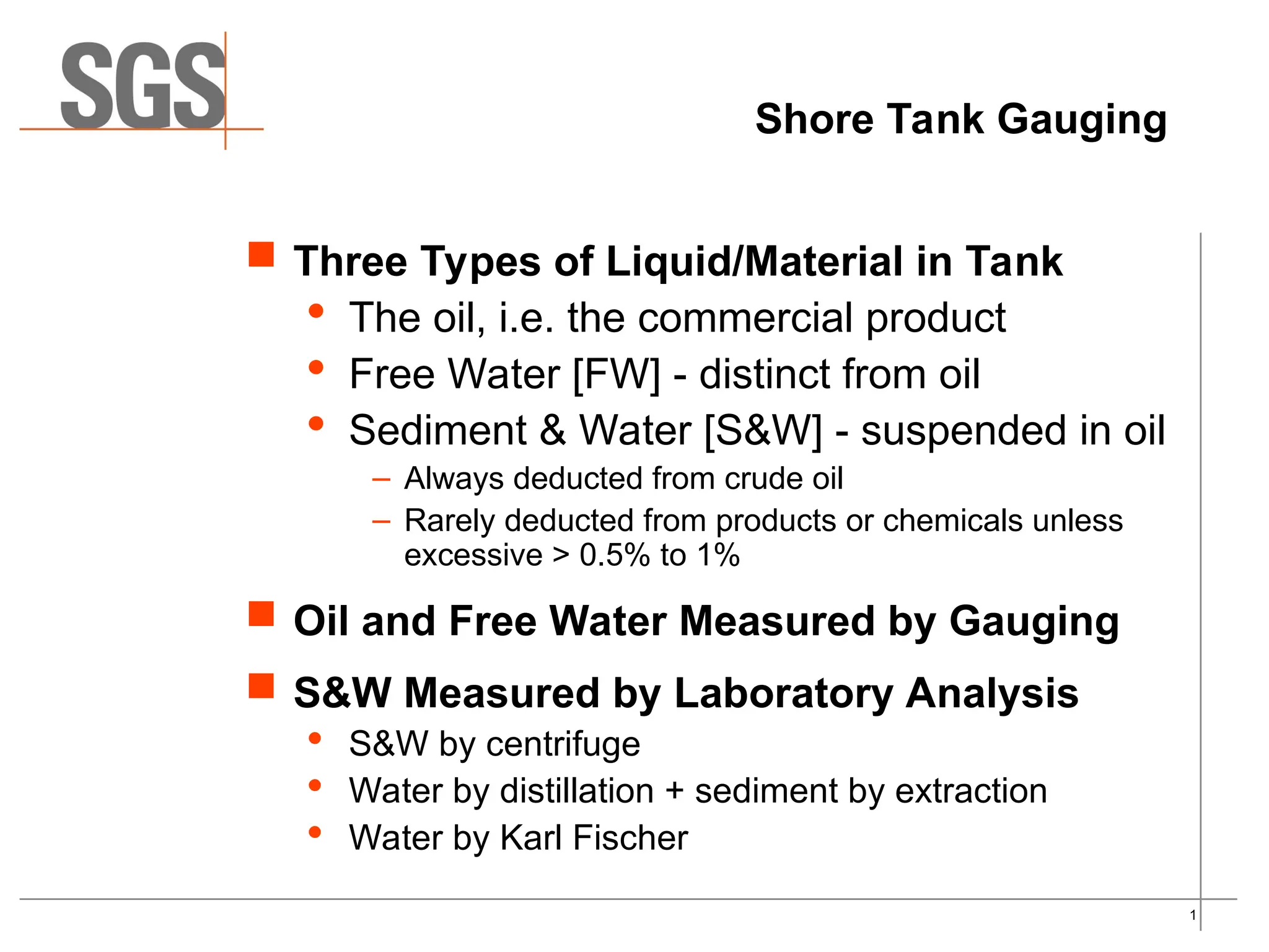 Oil and Gassy Definition definitions from SGS | PPT