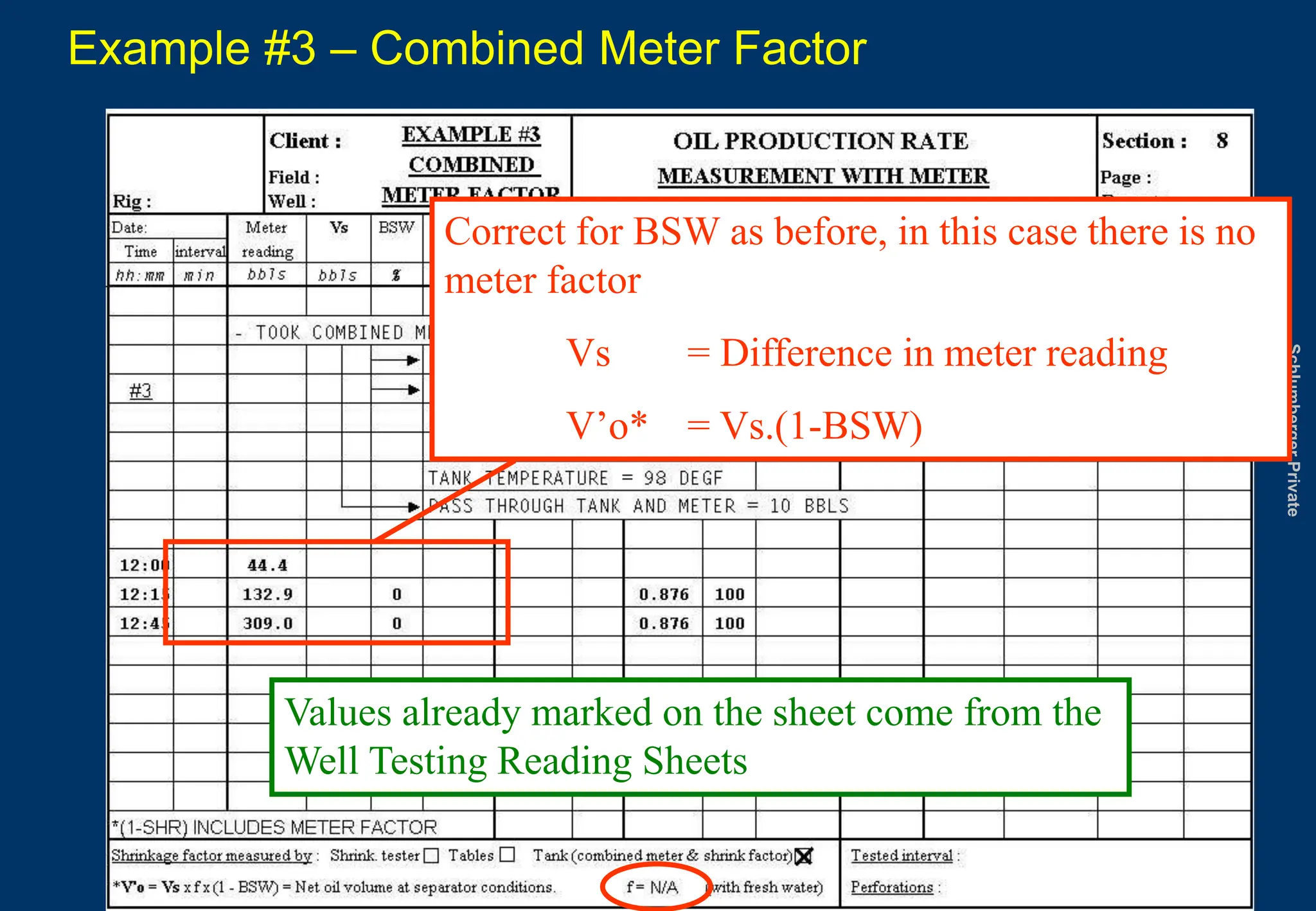 Oil Calculations Well testing, cálculoss | PDF