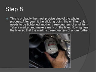 Oil change | PPTX