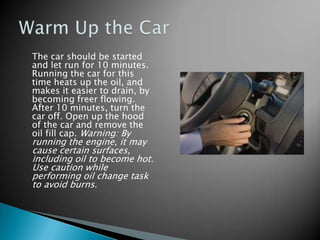 Oil Change Instructions | PPT