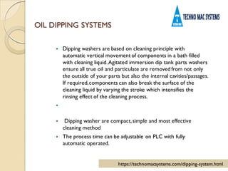 Dipping Systems manufacturer in pune | Dipping Systems manufacturer in ...