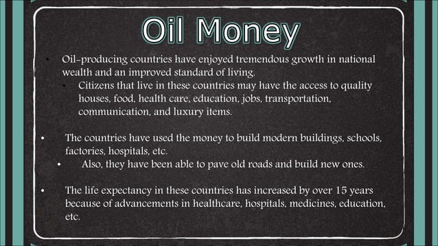 Oil Distribution in Southwest Asia (Middle East) | PPT