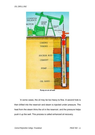 Oil Drilling Process