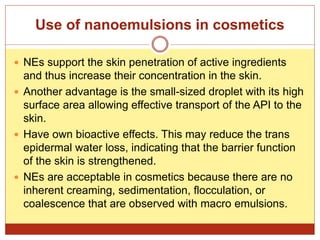 Oil emulsion nanoparticles | PPT