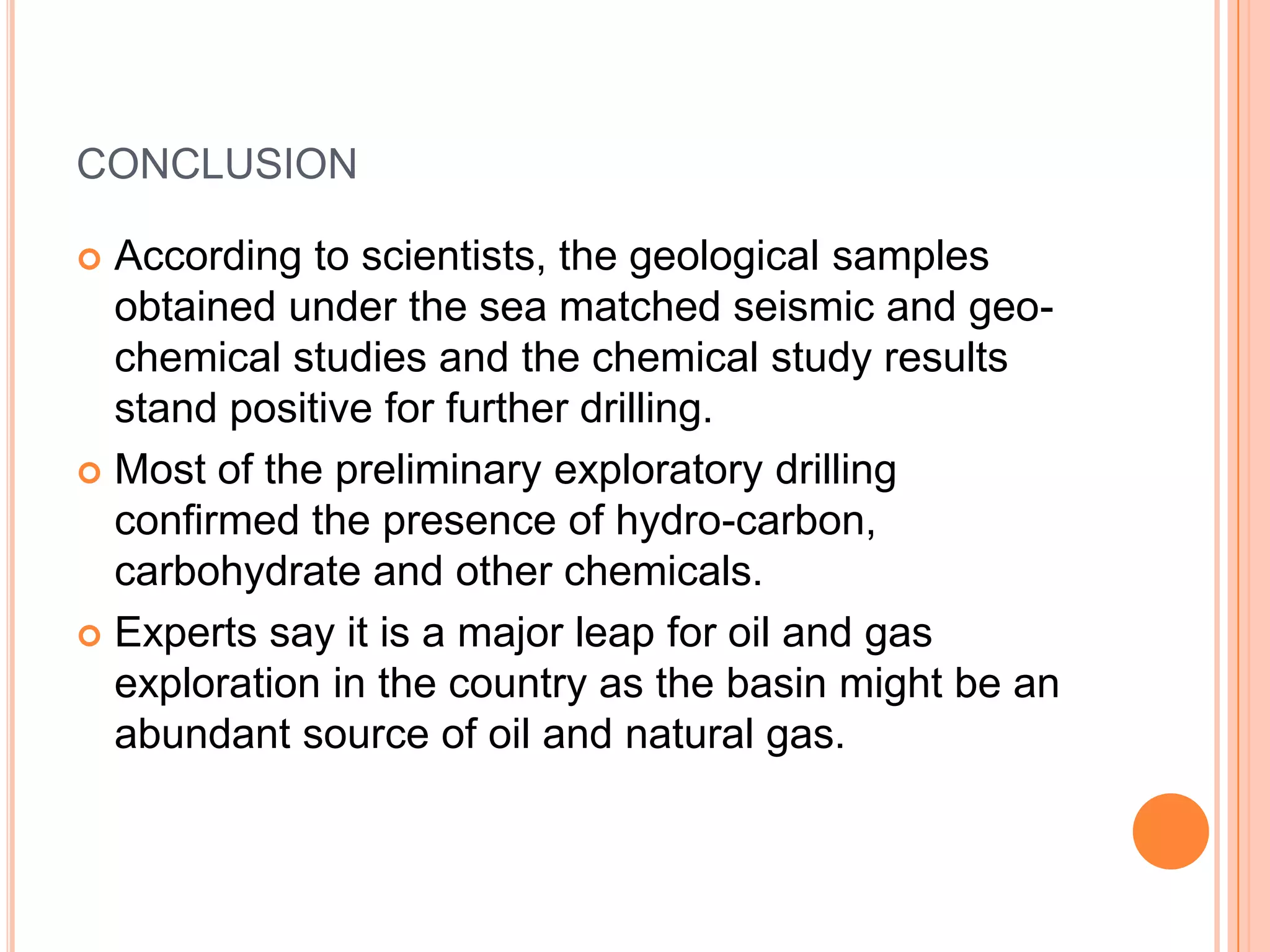 Oil Exploration At Cochin | PPTX | Geology | Science