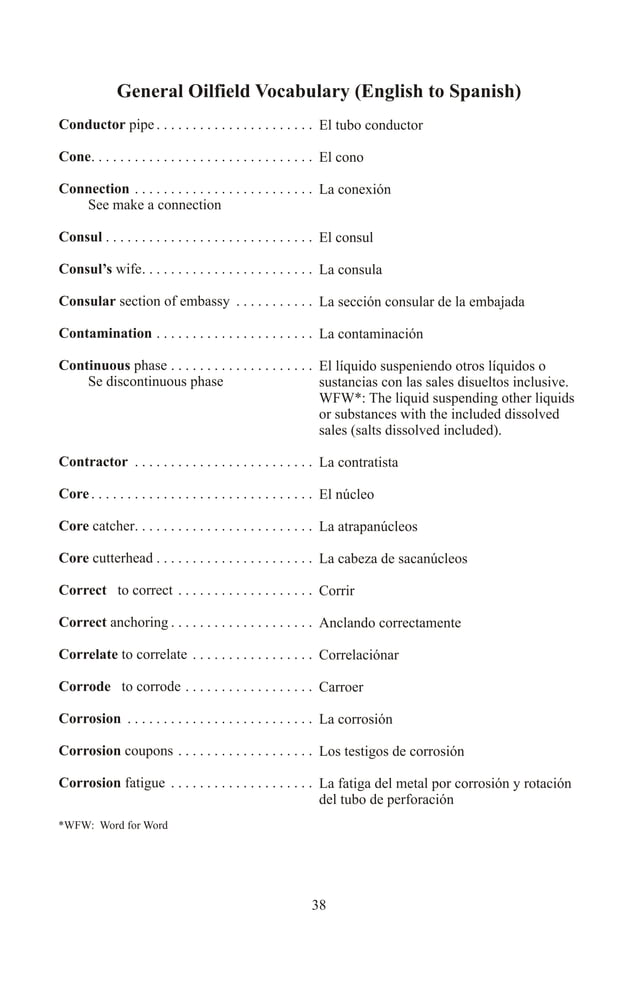 Oilfield english spanish-dictionary | PDF | Free Download