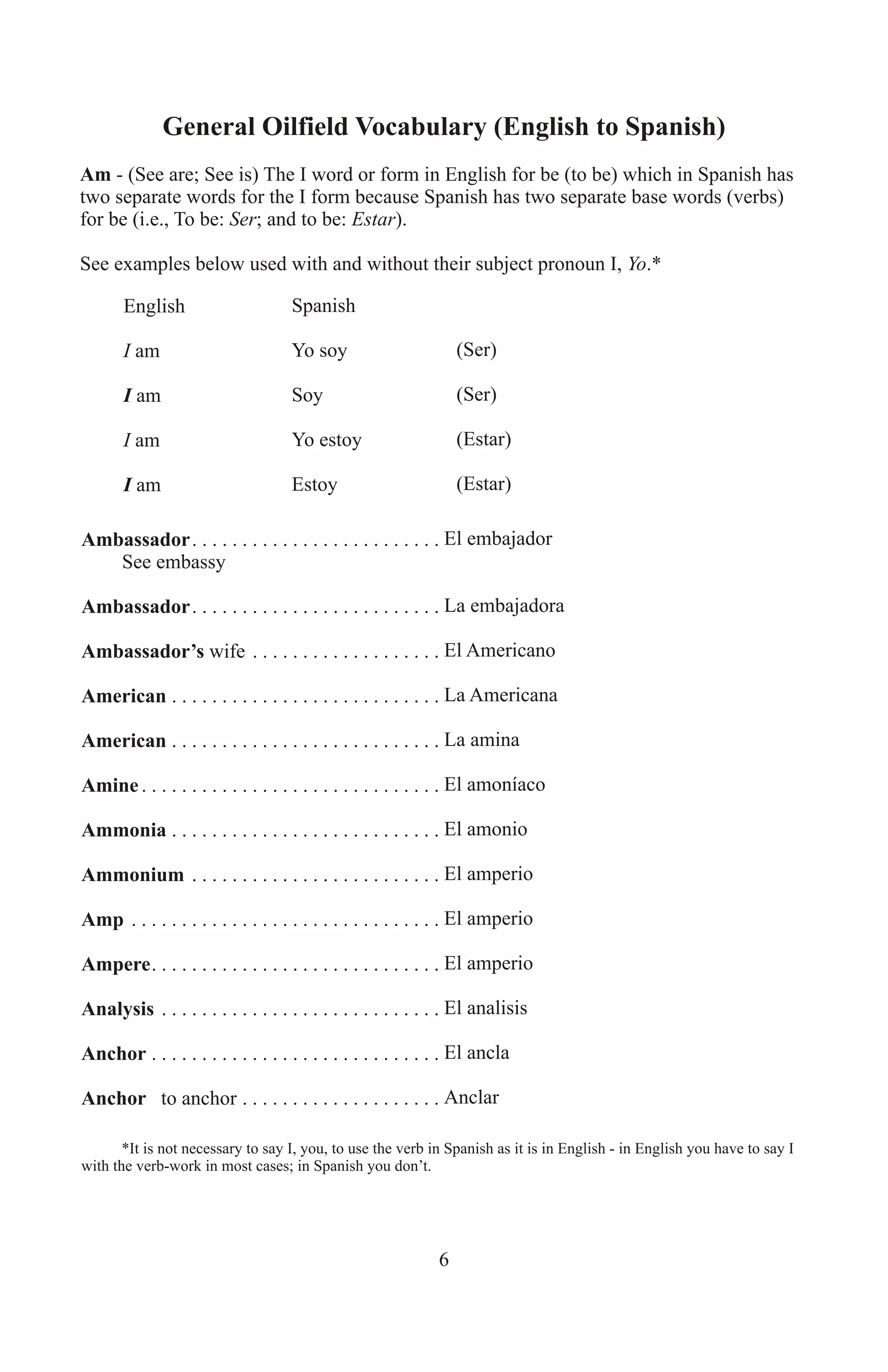 Oilfield english spanish dictionary | PDF