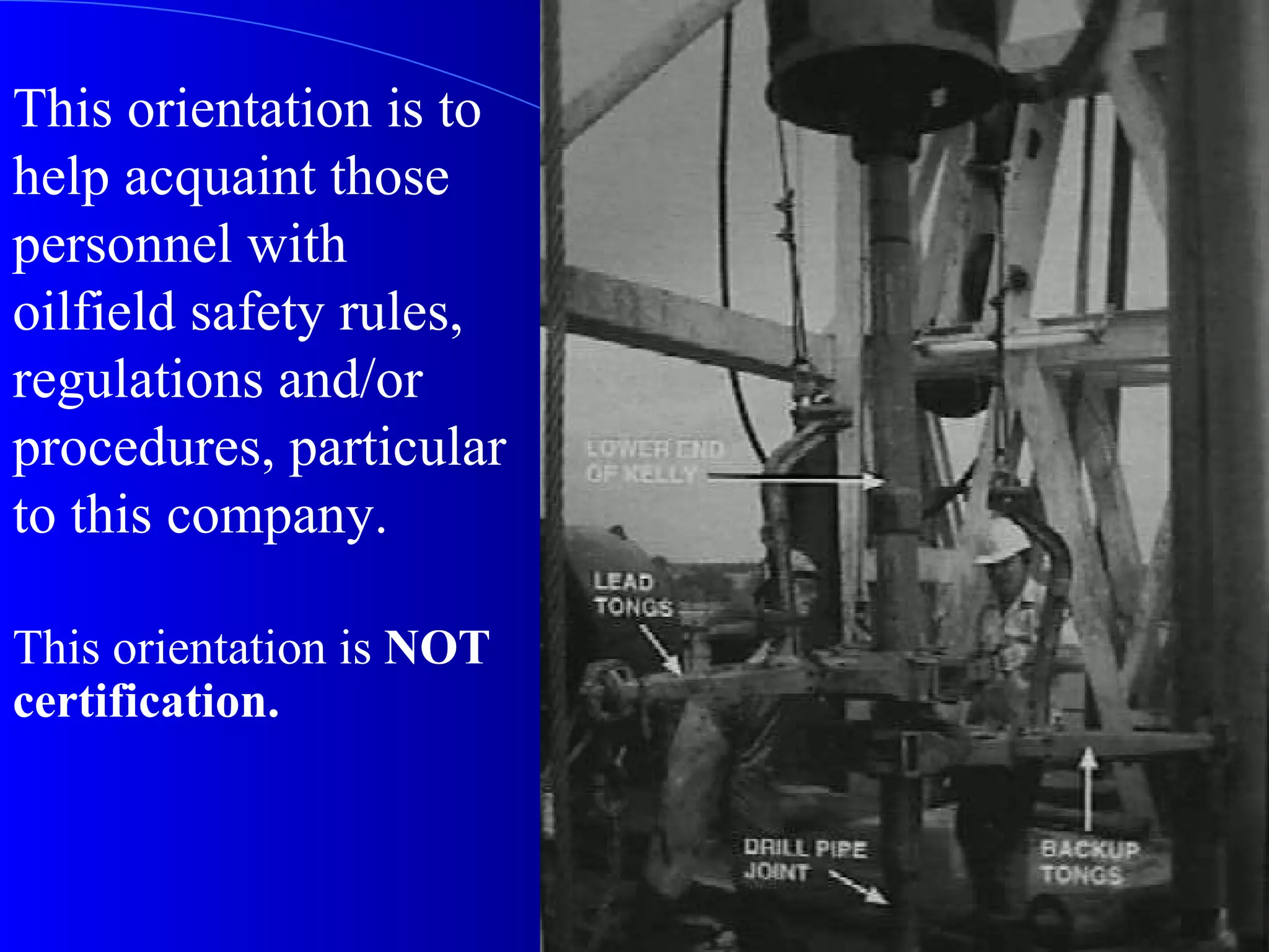 Oil fieldsafetyneo1[1] | PPT