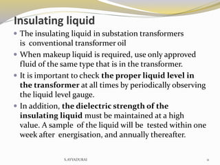 Oil filled transformer accessories - copy | PPT