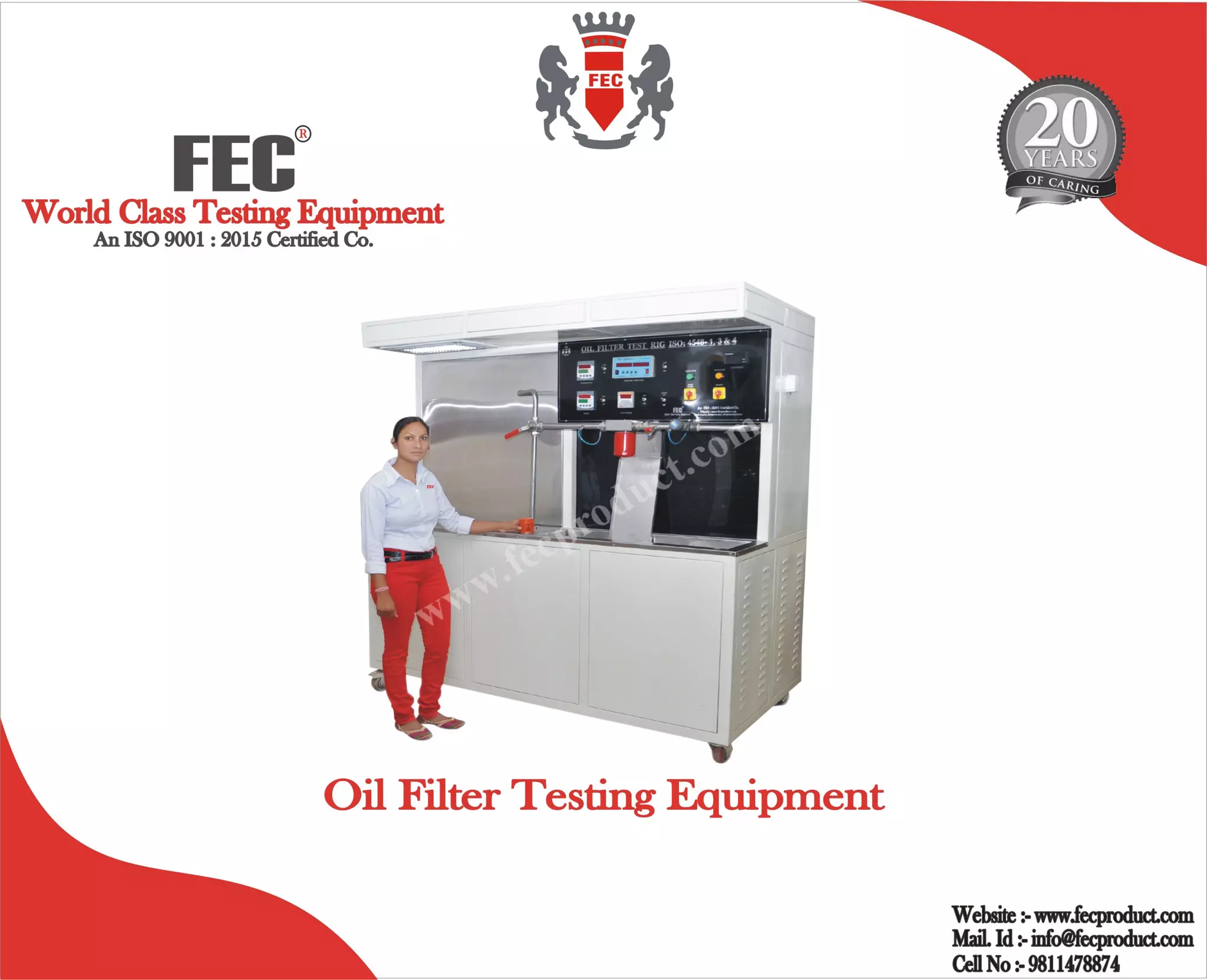 Testing/Manufacture/Oil filter testing equipment | PPT
