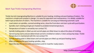 India's Best Oil Purification Units & Oil Filtration Machine- AR ...