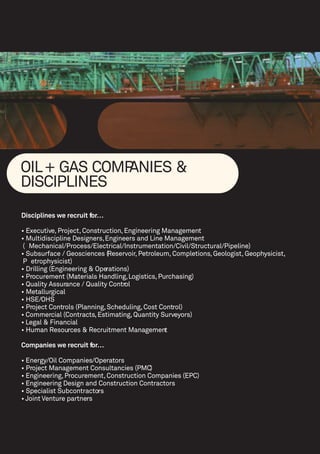 Oil Gas Brochure | PDF