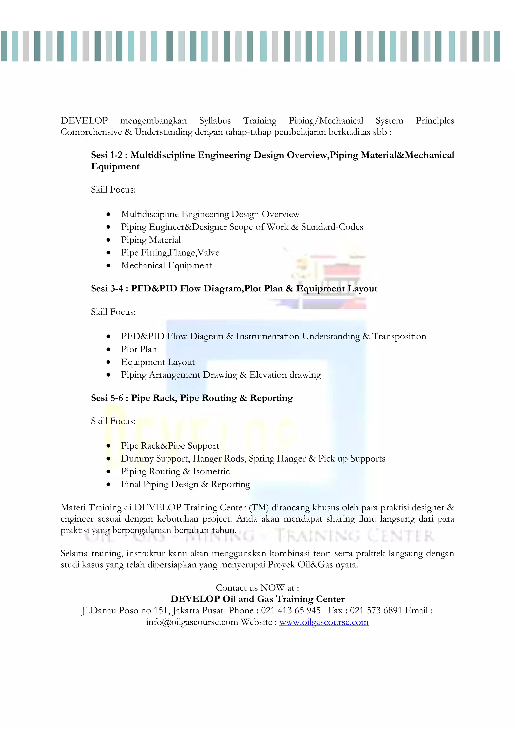 Piping-Mechanical System Fundamental Comprehensive&Understanding Course | PDF