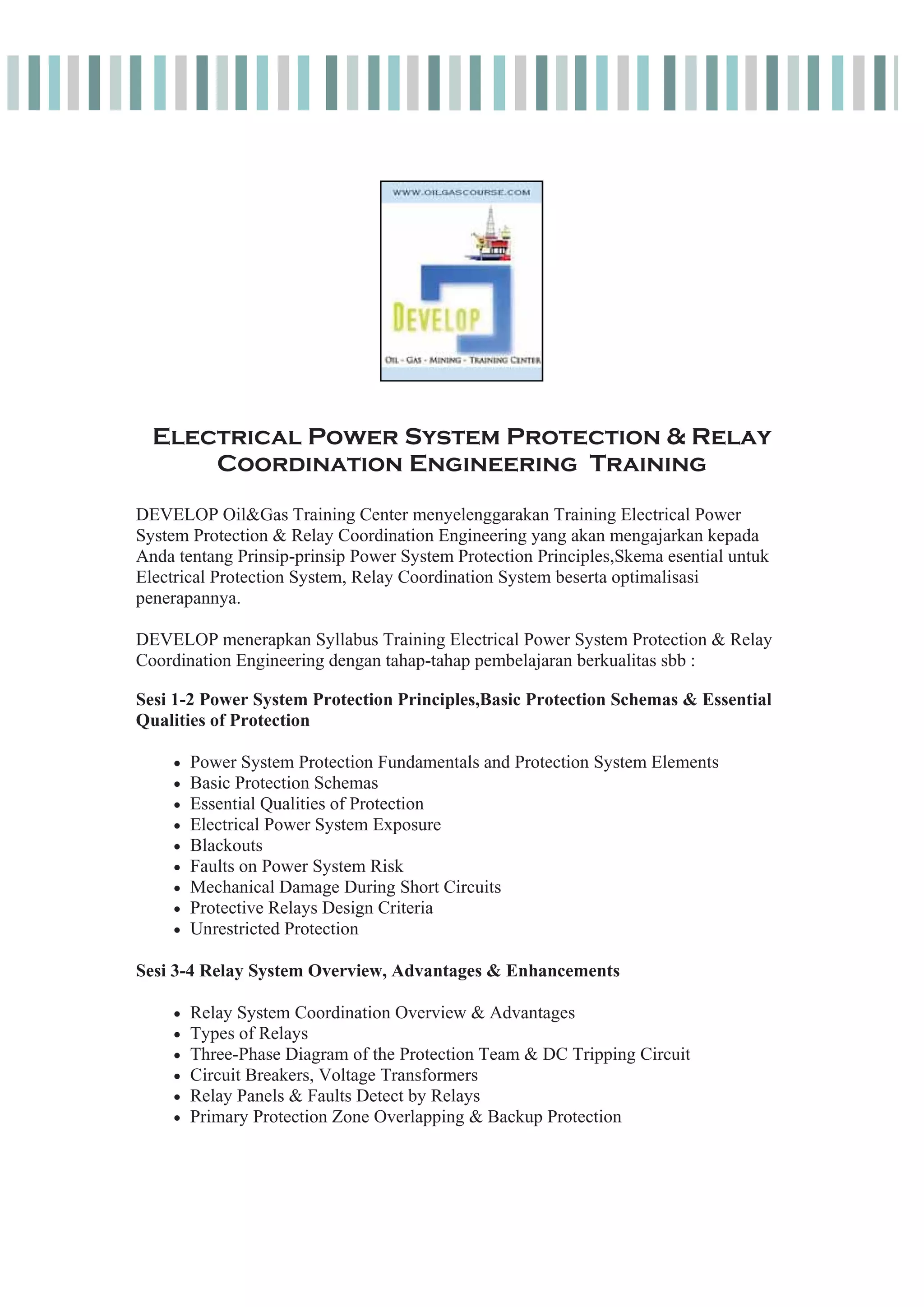 Electrical Power Protection & Relay Coordination Engineering | PDF