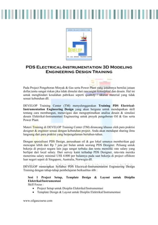 Oilgascourse pds electrical engineering training syllabus_prs | PDF