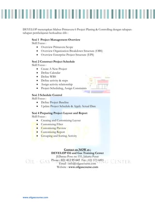 Project Planning & Controlling with Primavera 6 | PDF