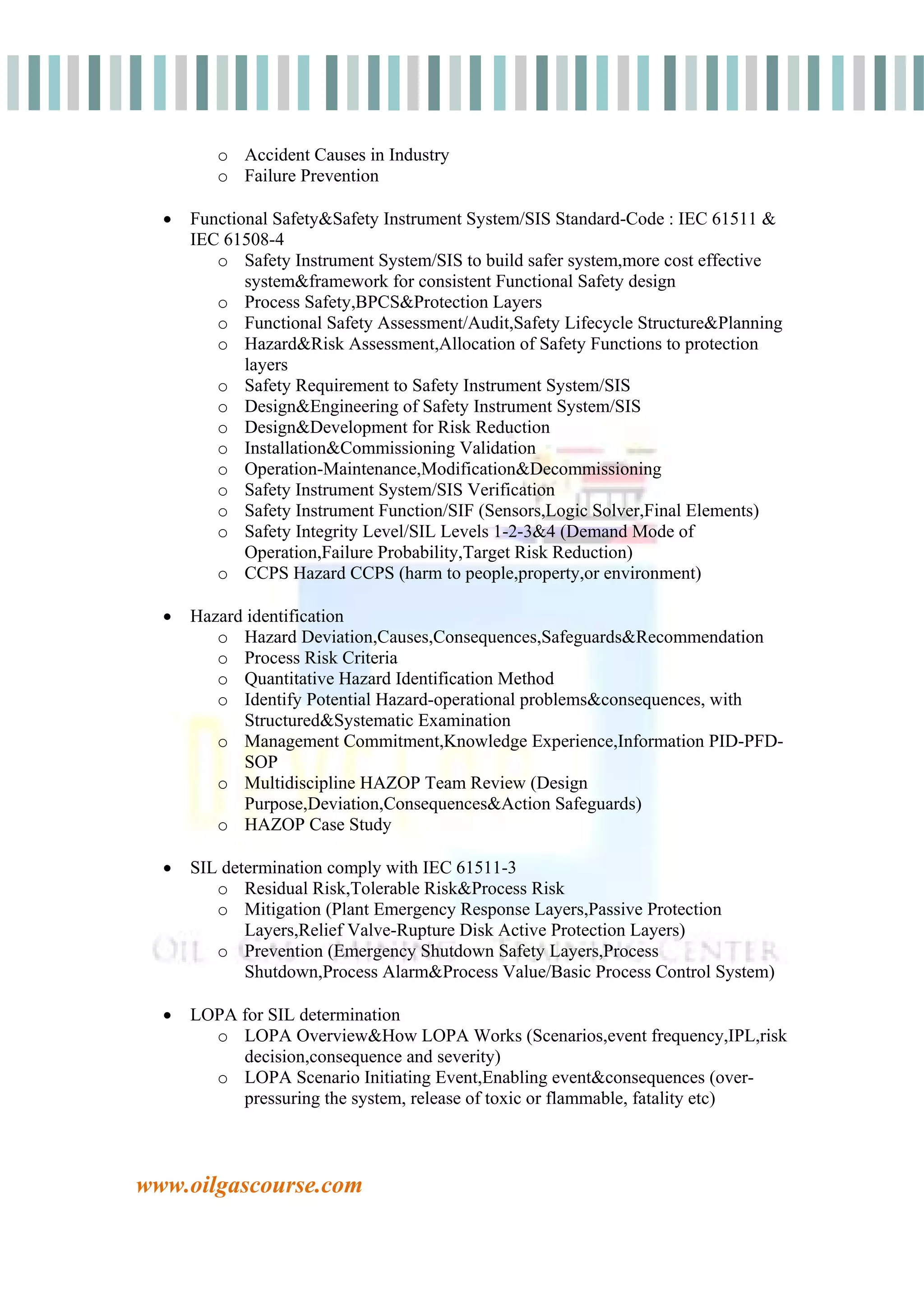 Safety Instrumented System (SIS) Principles Comprehensive&Understanding ...