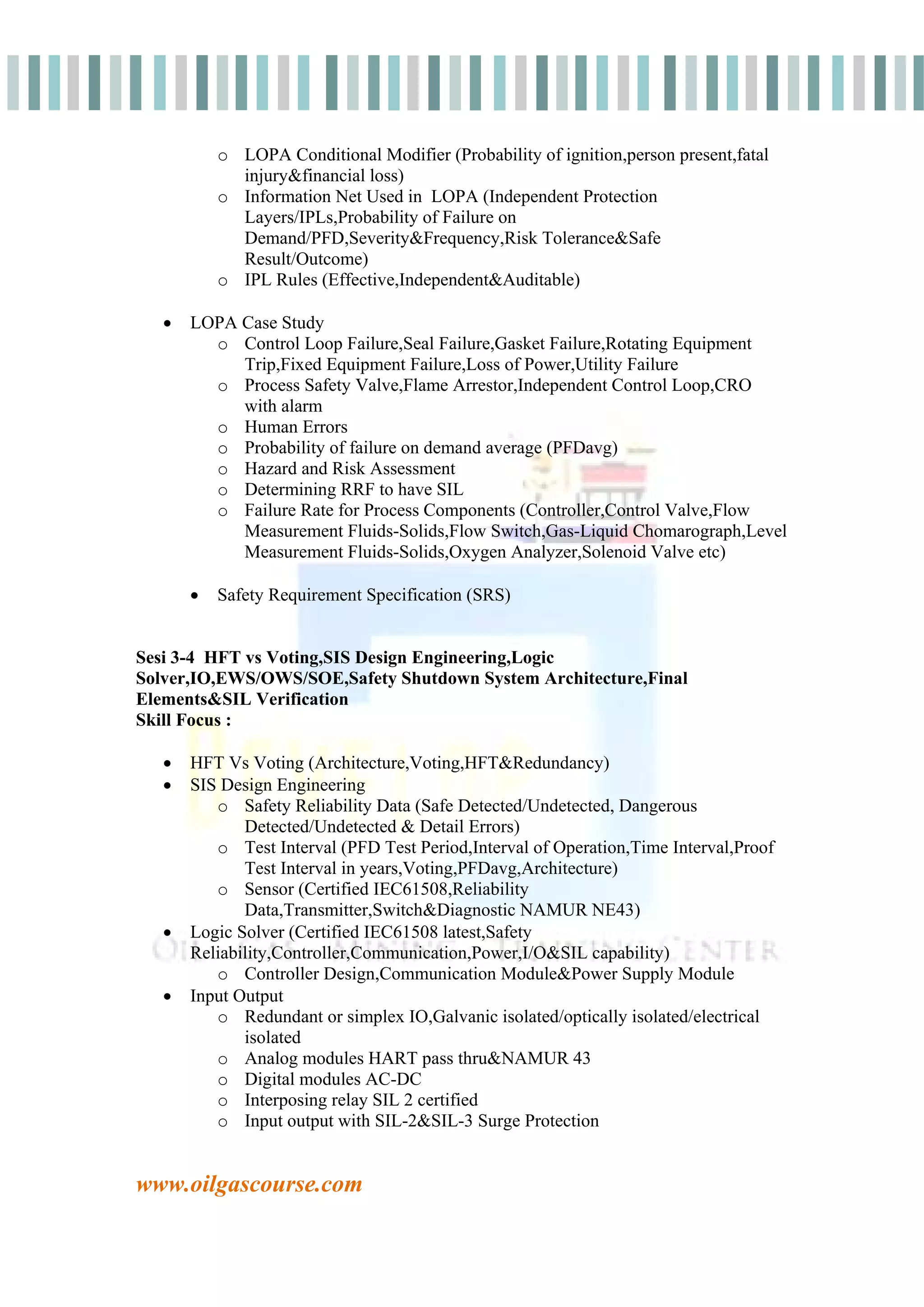 Safety Instrumented System (SIS) Principles Comprehensive&Understanding ...