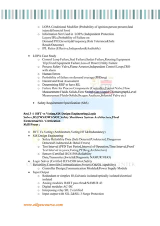 Safety Instrumented System (SIS) Principles Comprehensive&Understanding ...