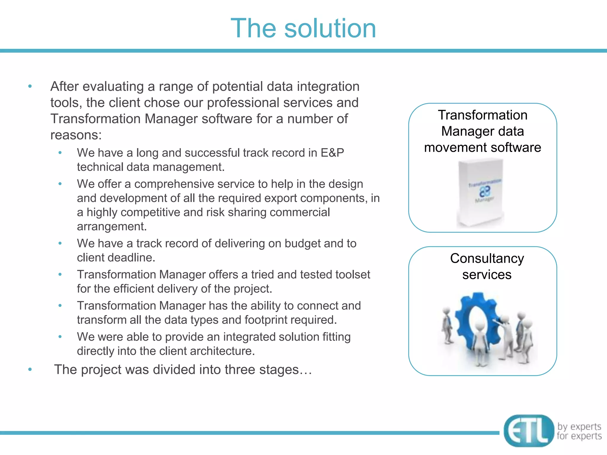 Data integration case study: Oil & Gas industry | PPTX
