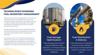 Fuel Inventory Management with Real-Time Data in Oil and Gas | PDF
