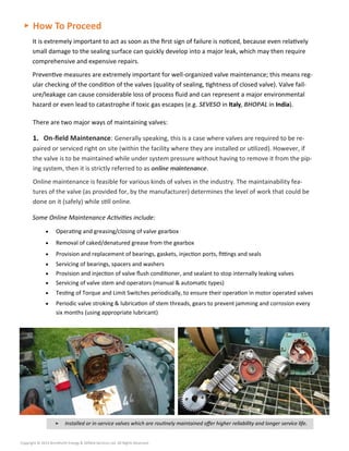 Oil & Gas Maintenance Guide | PDF