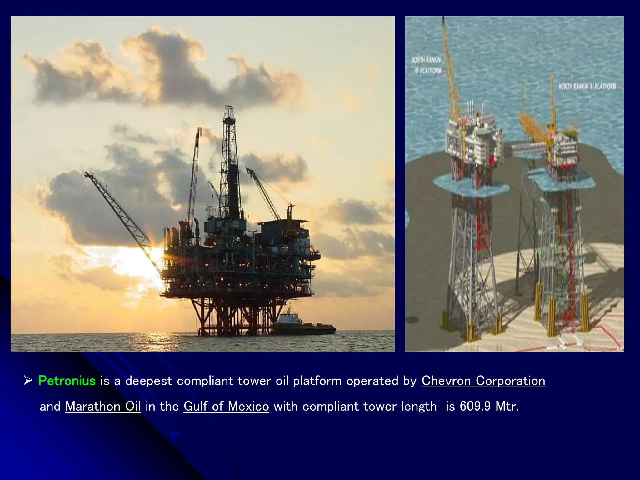 OIL & GAS OFFSHORE PLATFORM overview with details | PPTX